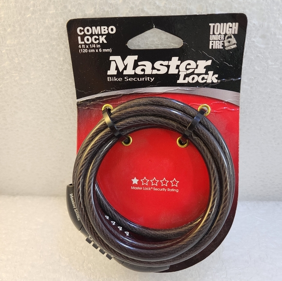 Master Lock | Other | Master Lock Bike Security Combo Lock 4 Ft X 4 In ...